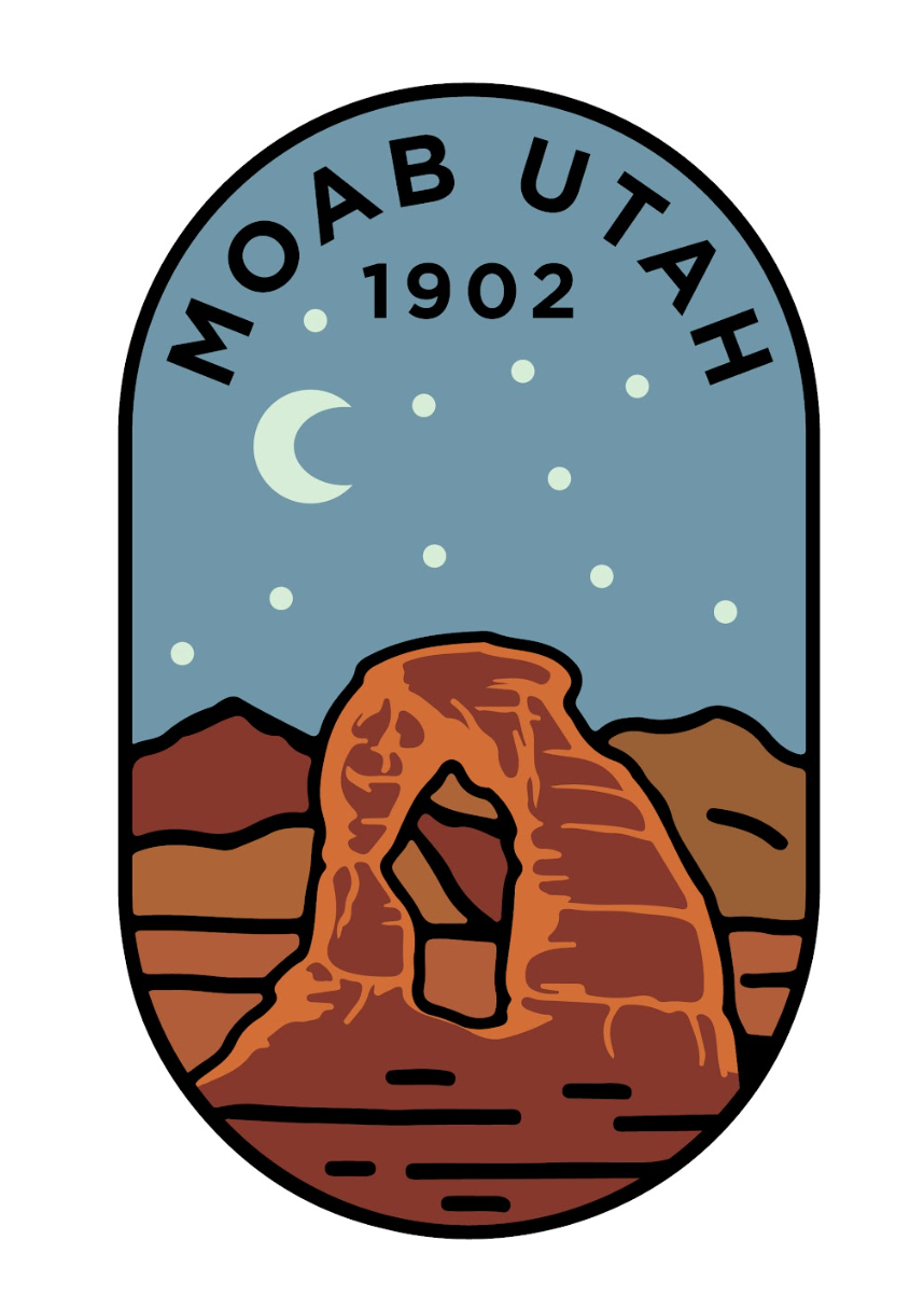 Moab Night Sky Sticker | Simply Moab